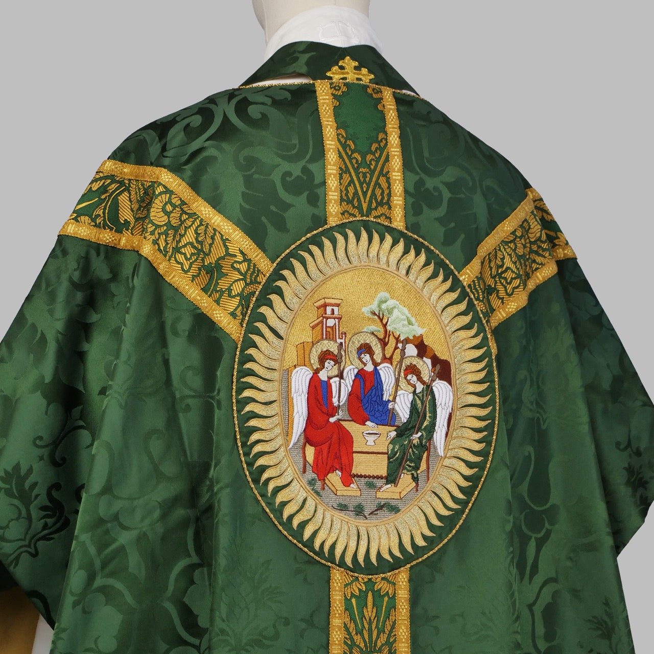 A Radiant Tribute to Mystery: The Rublev Trinity in Thread and Icon – Watts & Co.