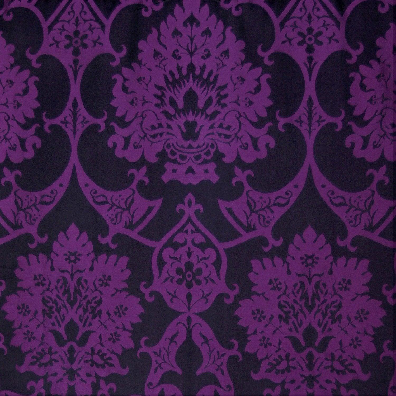 Purple And Black Patterns