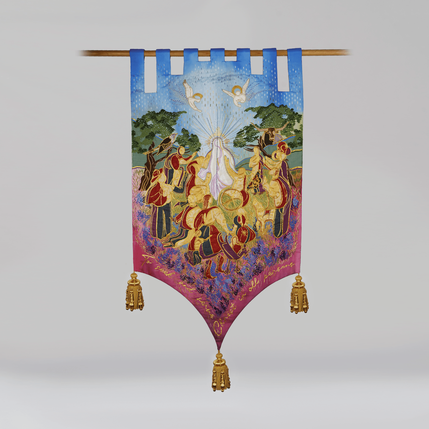 Transfiguration Banner – 'To Seek and Serve Christ in All Persons ...