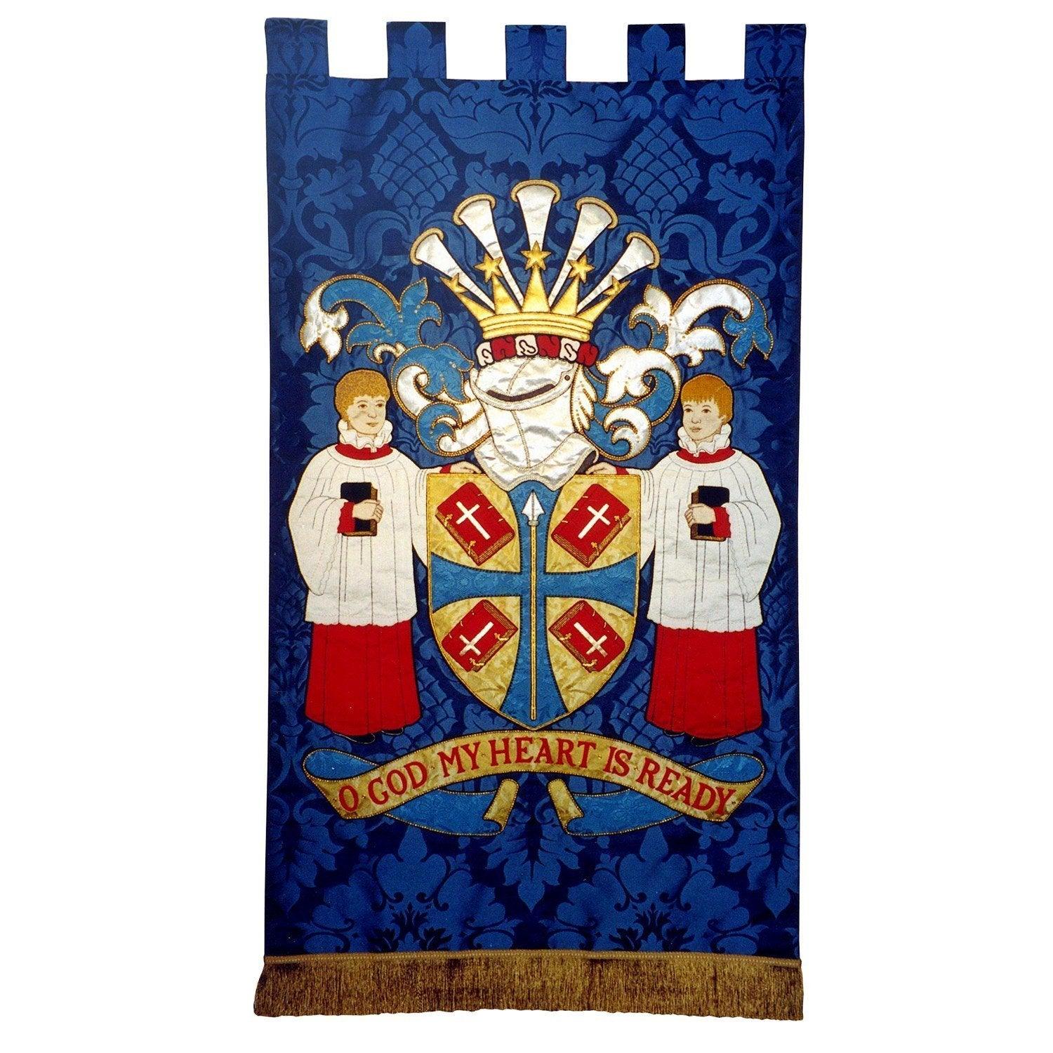 Choir school banner – Watts & Co.